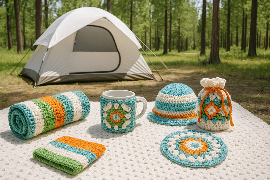 10 Easy Crochet Patterns for Camping: Portable Outdoor Ideas