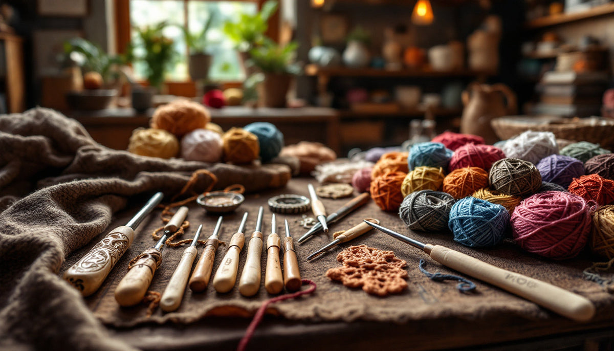 The History of Crochet Hooks: From Ancient Tools to Modern Essentials