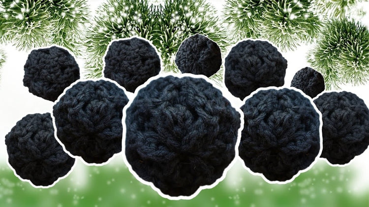 Crochet Coal: Fun & Perfect for Last-Minute Christmas Gifts!