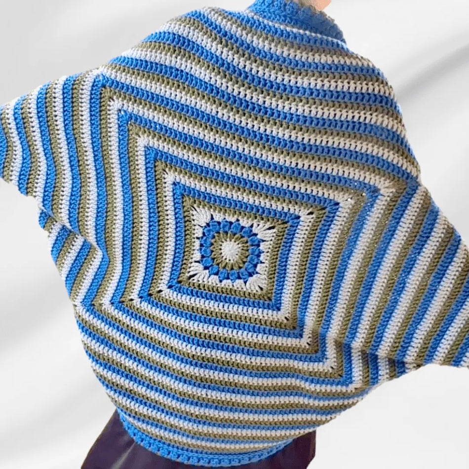 Cozy Cardi: Made-to-Fit, Easy Crochet Sweater Pattern for Beginners