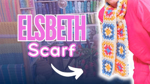 Granny Square Scarf - Elsbeth Inspired Collection