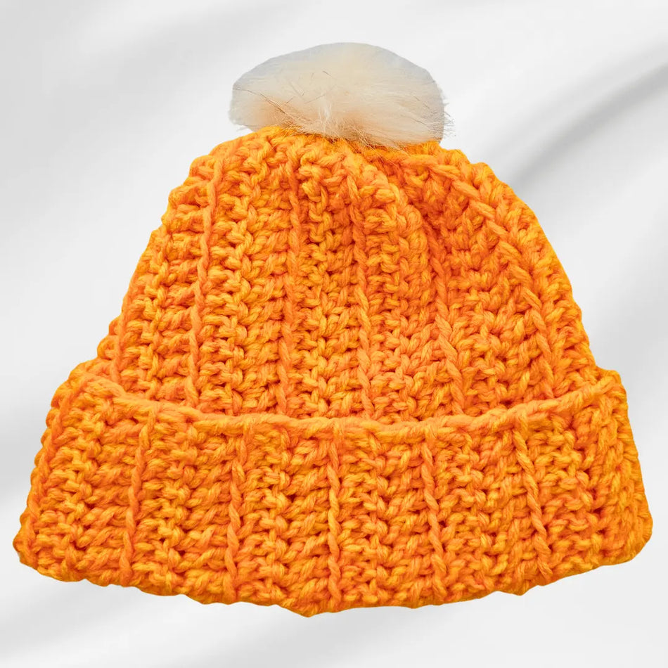Easy Crochet Hat - Super Simple Pattern for Beginners