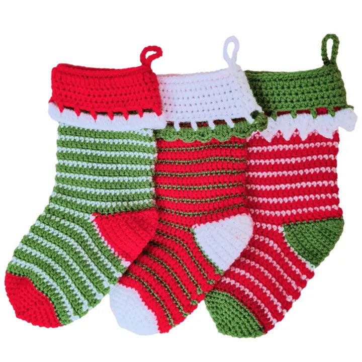 Easy Crochet Christmas Stocking - Easy to Follow Written Crochet Patte ...