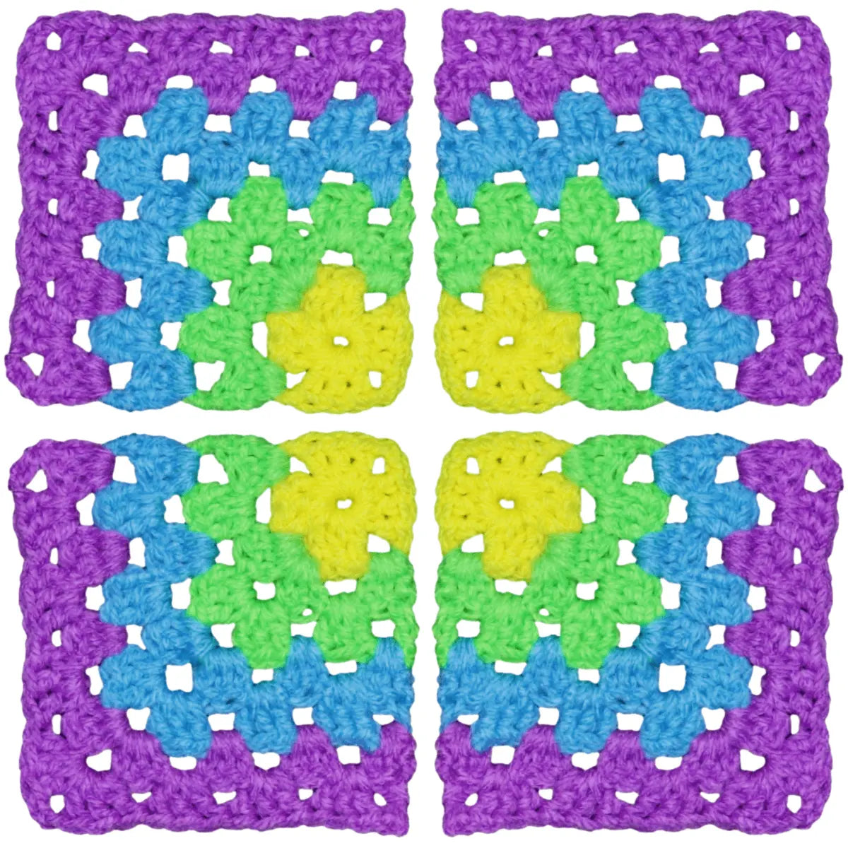 Easy Mitered Granny Square - Secret Yarnery