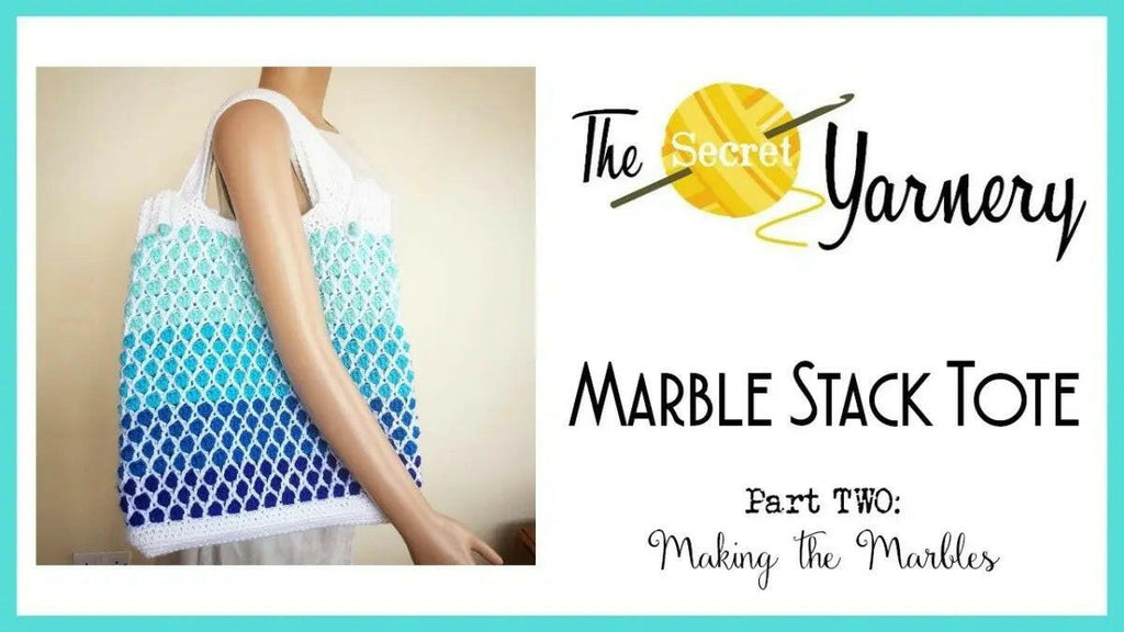 Marble Stack Tote: Crochet Bag Pattern for Stylish Fun