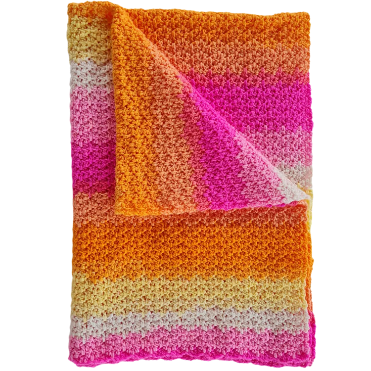 Speedy Granny Ruth Crochet Baby Blanket – Quick, Cozy, and Hole-Free