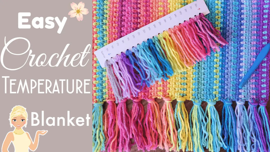Ultimate Crochet Temperature Blanket Guide – Temp Tracker & Yarn Index